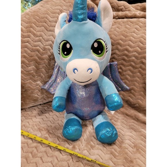 Toys | Blue Baby Unicorn Plush | Poshmark